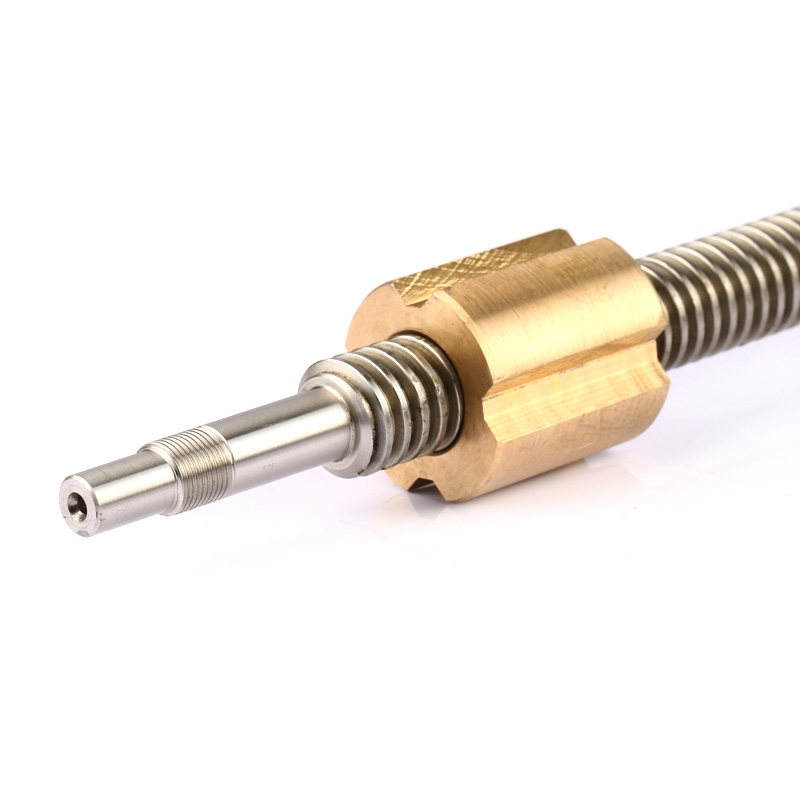 left and right hand thread 10mm ACME trapezoidal lead screw - Buy 10mm ...