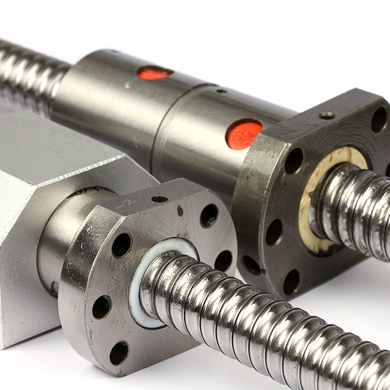 milled thread 16mm ball screw with ball nut housing SFU1605 - Buy Ball ...