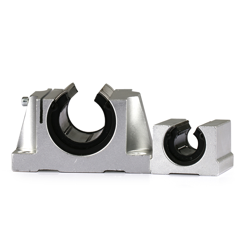 Cylindrical linear guide rail 16mm diameter SBR16 with carriage SBR16UU ...