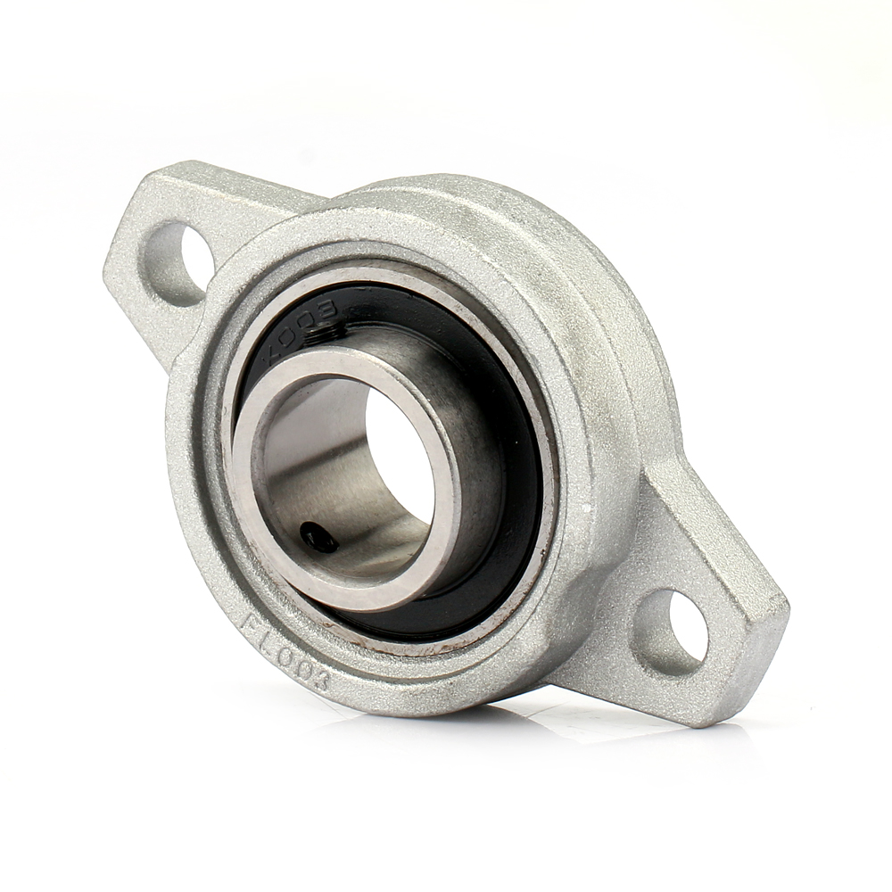 shaft 17mm Zinc Alloy Bearing Units KFL003 Pillow Block Ball Bearing ...