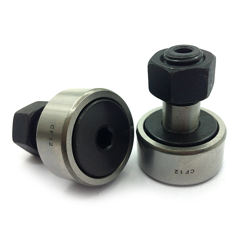 Cam Follower Bearing 30mm diameter wheel and pin bearing with cage CF12 ...