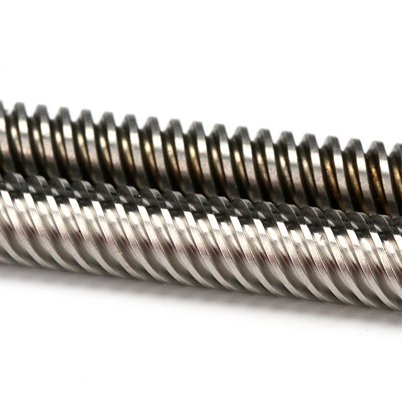 8mm Tr8x1Tr8x2 Tr8x4 Tr8x8 304 stainless steel lead Trapezoid screw use ...
