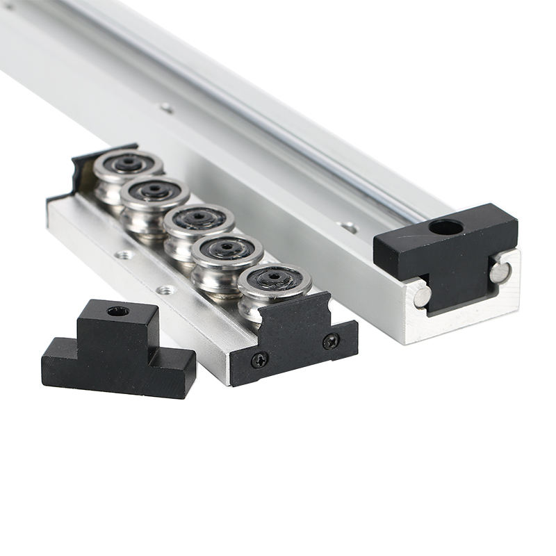 Dual-axis 28mm Linear Rail SGR10E High Speed with Guider Locking Slider ...