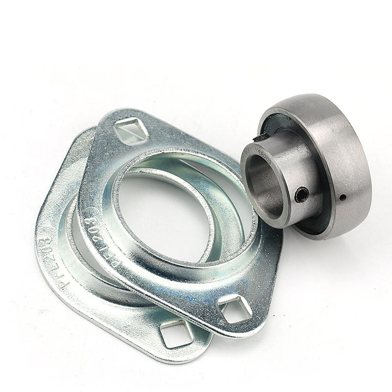 Pressed Steel Flanged Two-Bolt Stamping Bearing Housing PFL205 Bearing ...