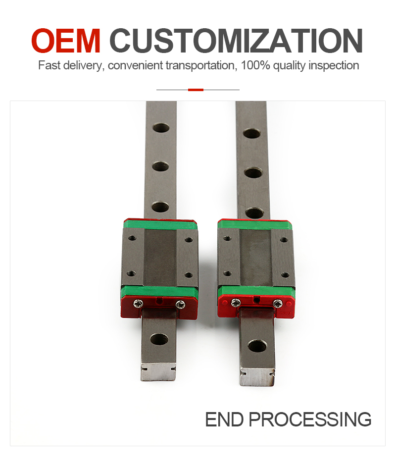 MGN7 MGN9 MGN12 MGN15 linear bearing guide rails - Buy linear guide ...